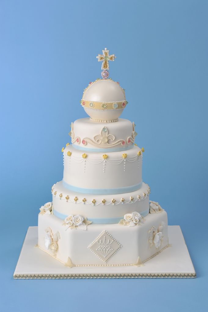 60th Anniversary Coronation Cake for Her Majesty Queen Elizabeth